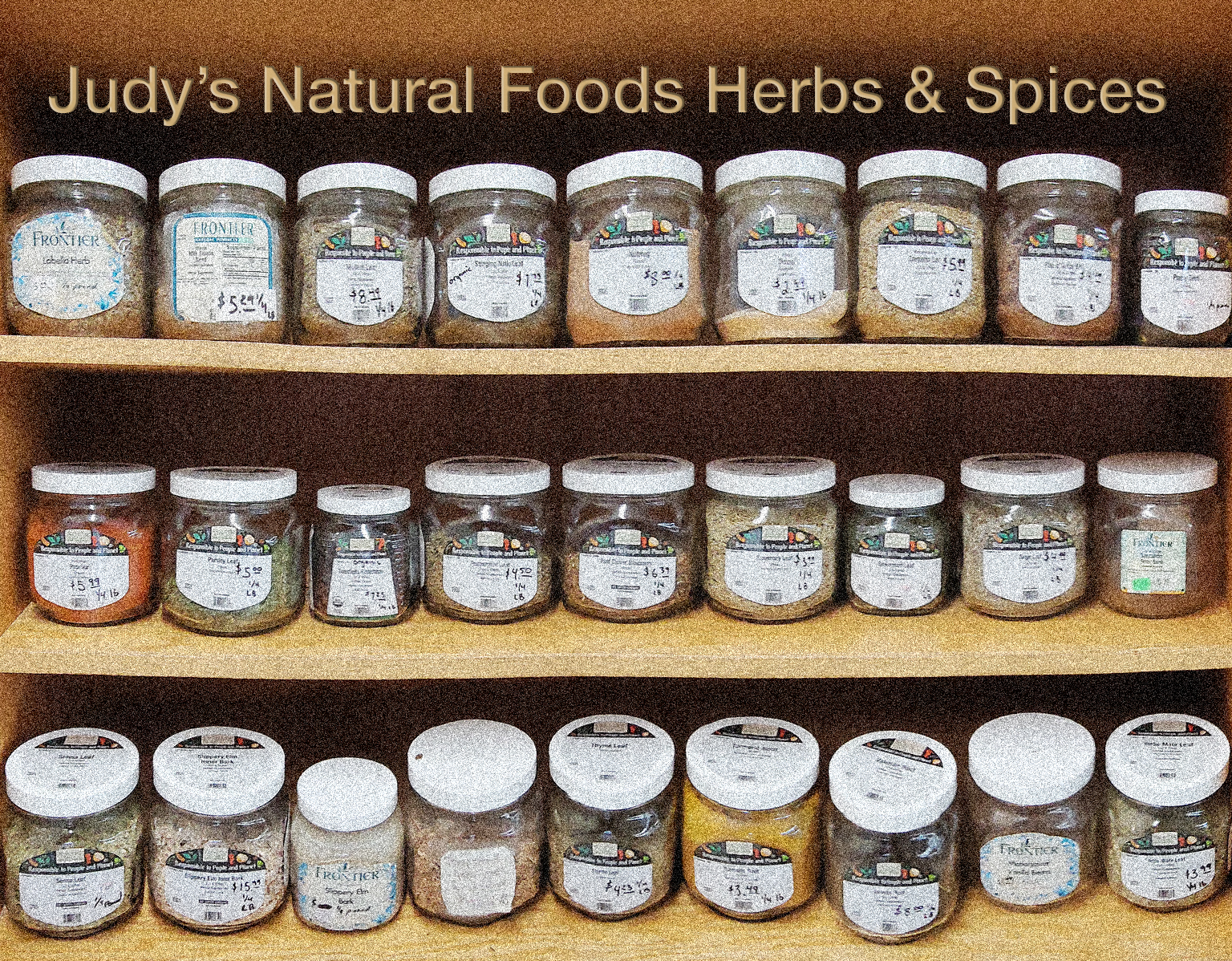 Herbs & Spices – Judys Natural Foods